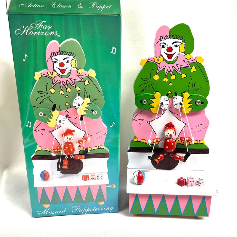 Puppet Music Box - Etsy