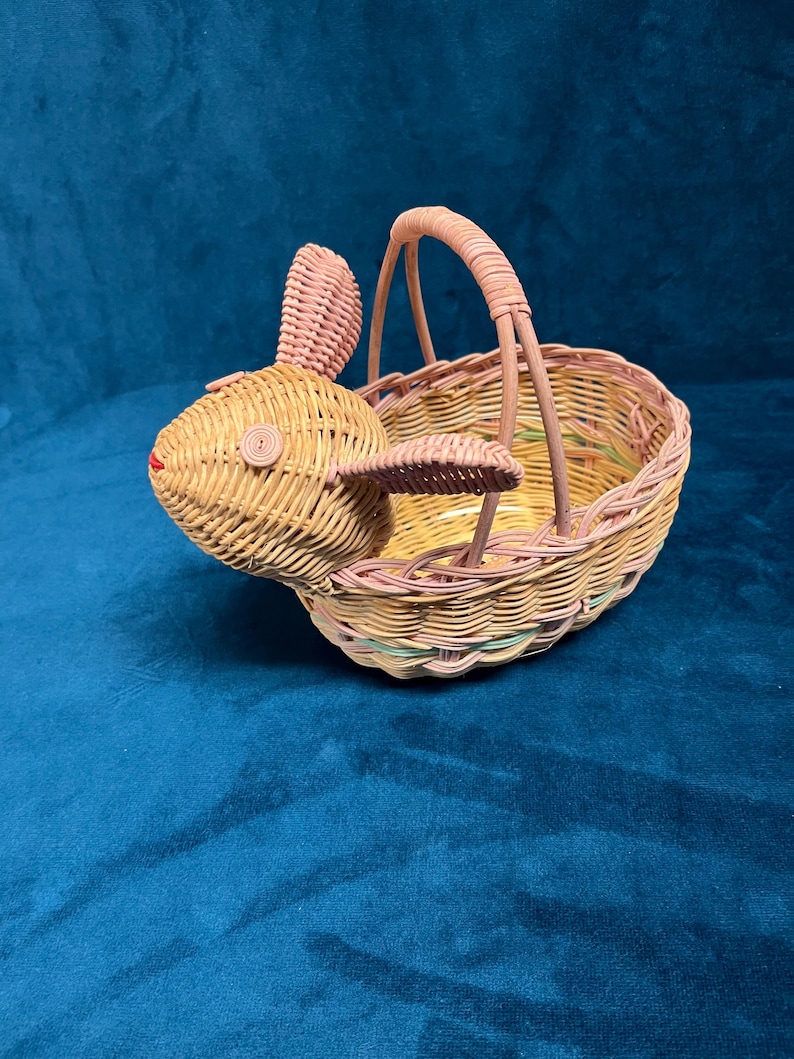 Three Vintage Pastel Easter Baskets - Etsy