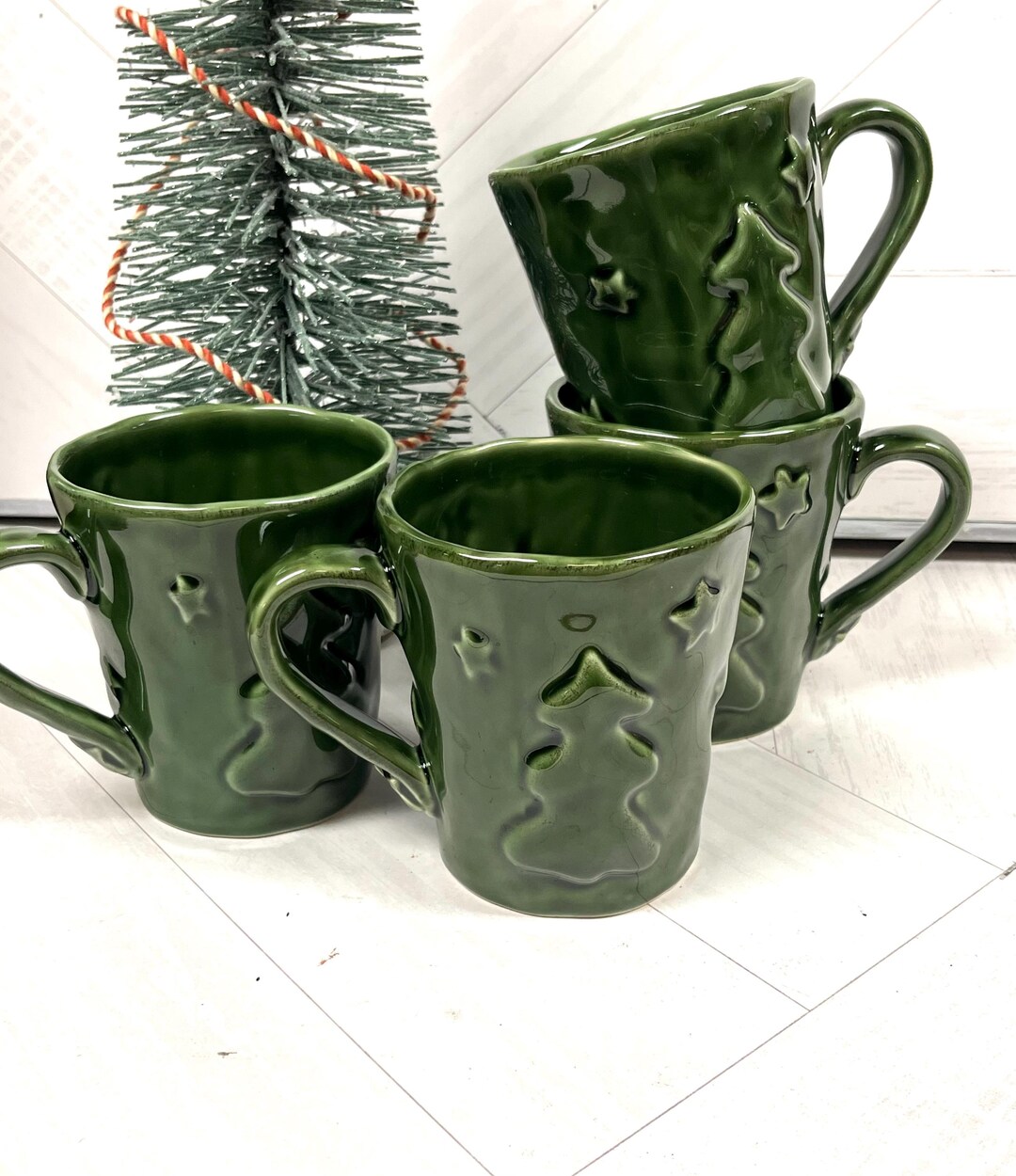 Set of "very Merry" Mugs by Park Designs Goldsboro, NC - Etsy