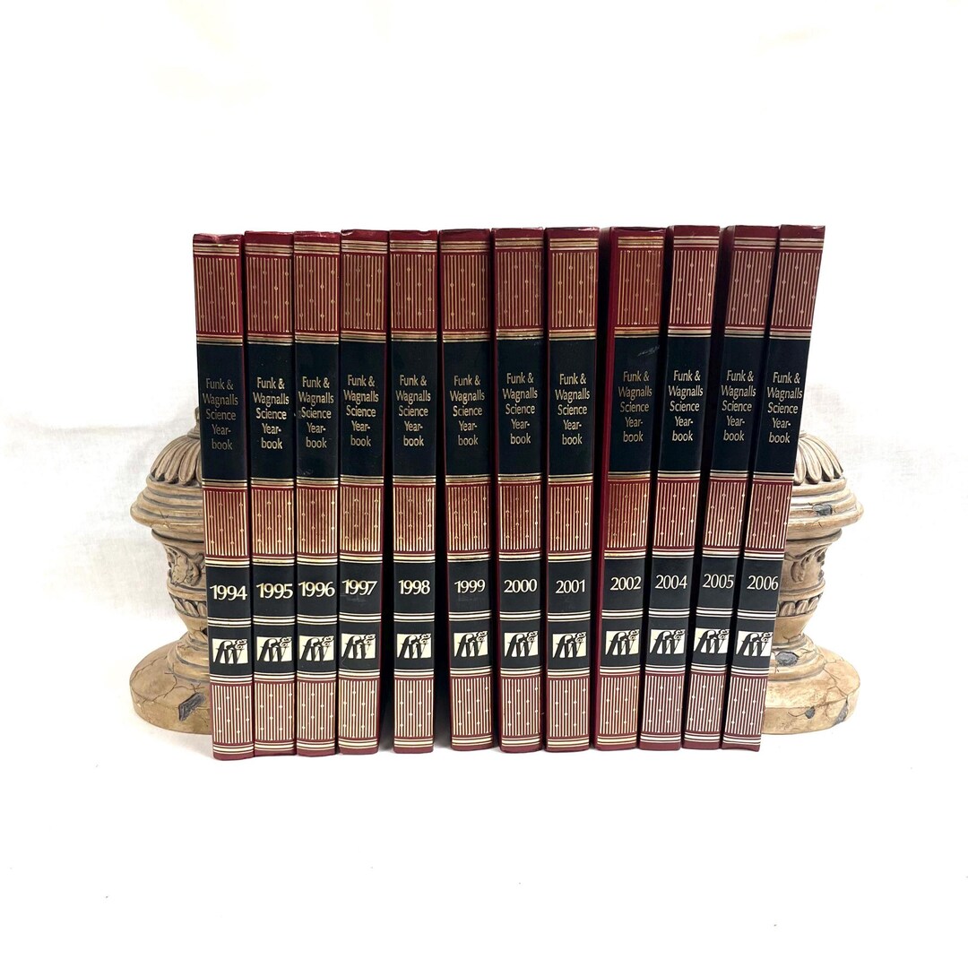 Funk & Wagnalls Science Yearbooks - Pick Your Year - Etsy