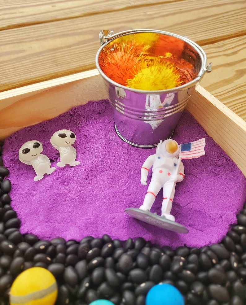 Space Sensory Bin | Etsy