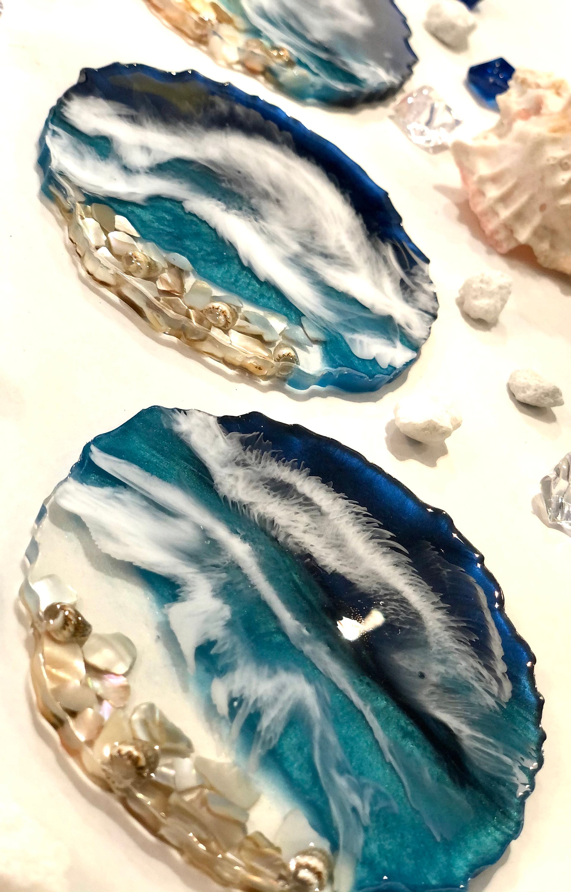 Ocean Themed Coasters - Etsy