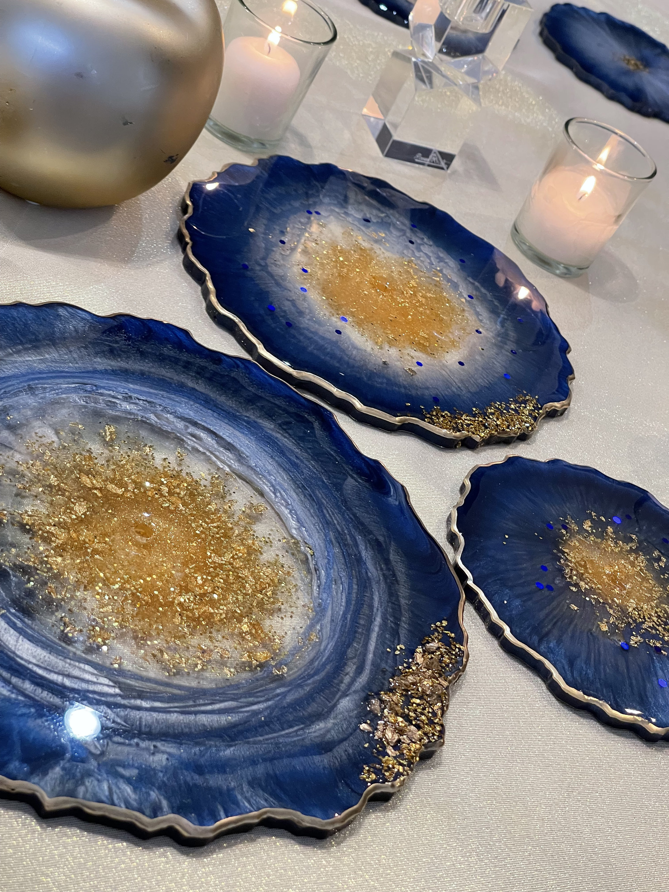 Geode 3 Tier Cake Stand - Etsy