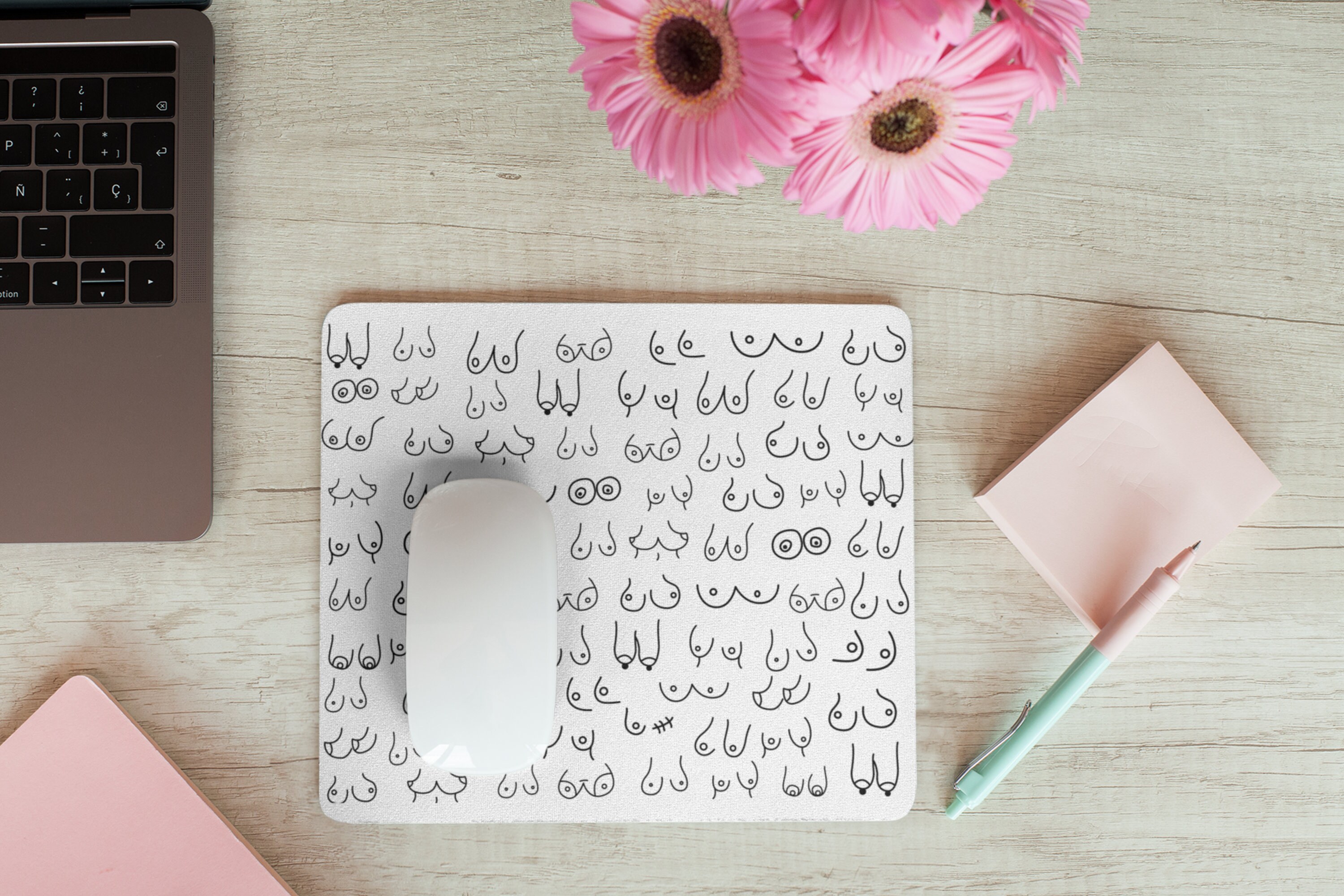 Boobie Mouse Pad, Ideal Gift for Lactation Consultants, Doulas, Nurses ...