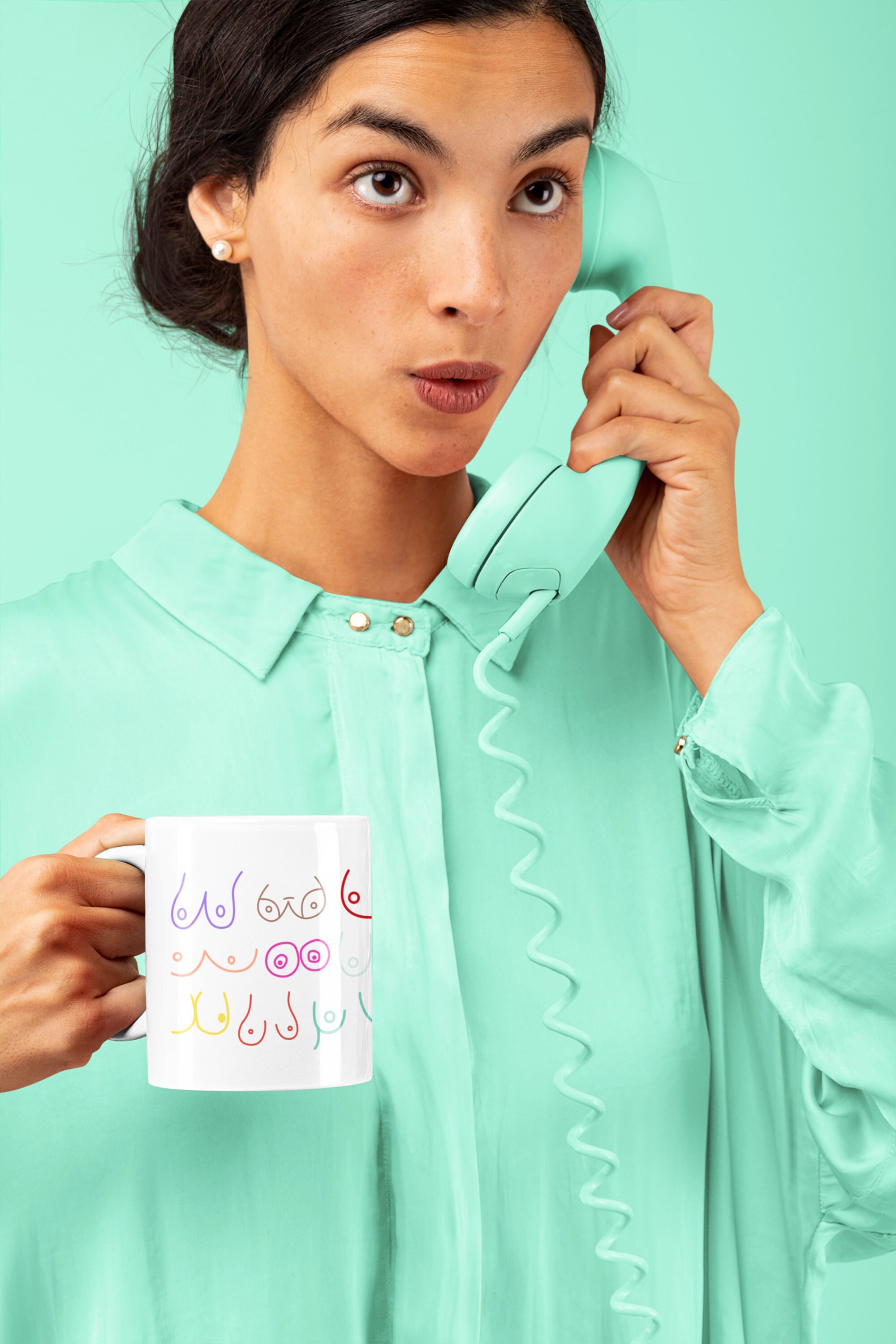 Boobie mug, Booby Mug, Regalo de lactancia materna, Lindo regalo de ...