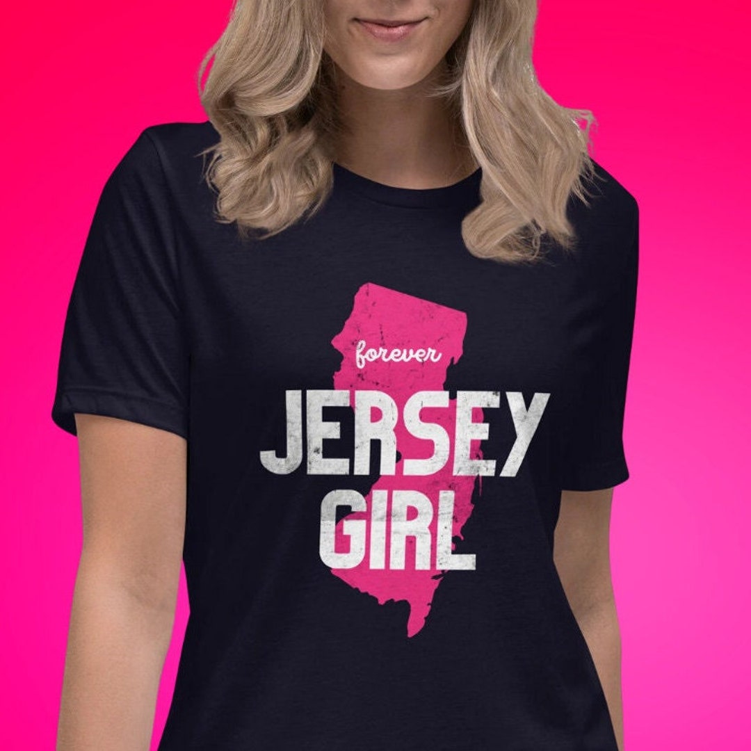 Forever Jersey Girl T-shirt, Jersey Girl Gift, New Jersey Pride, Gifts ...