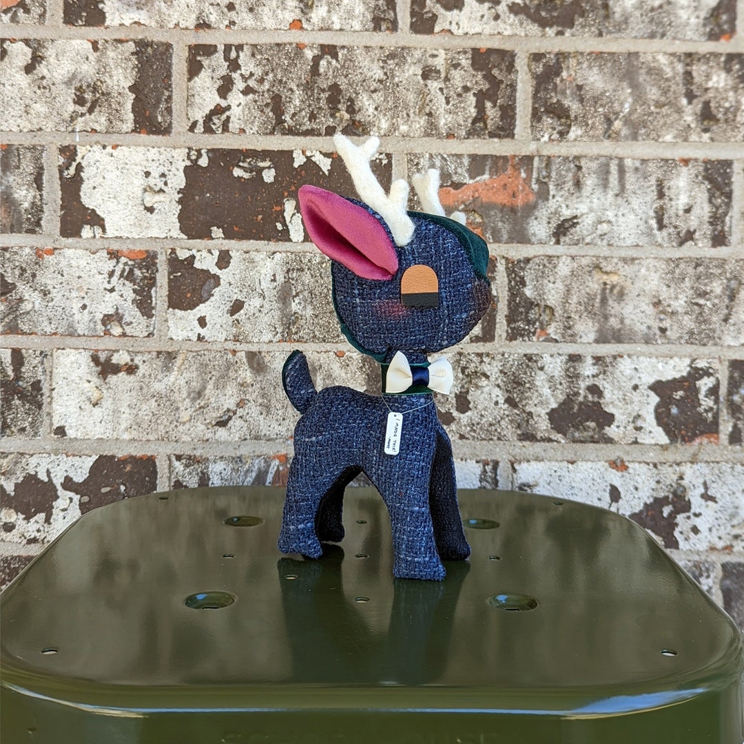 Spinel - Handmade Vintage Inspired Stuffed Deer Buck, OOAK Collectible ...