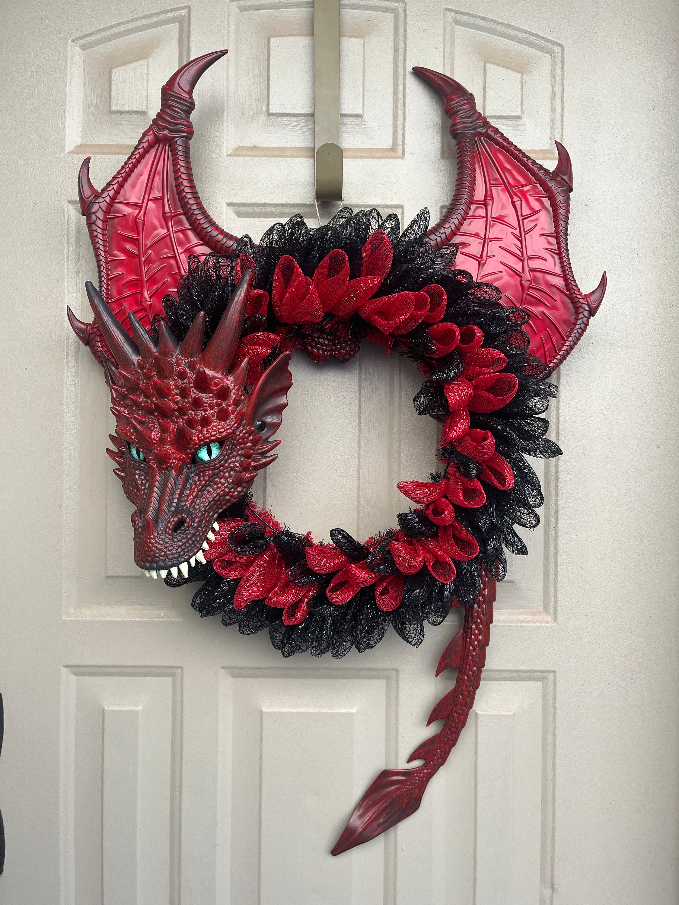 Dragon Wreath - Etsy