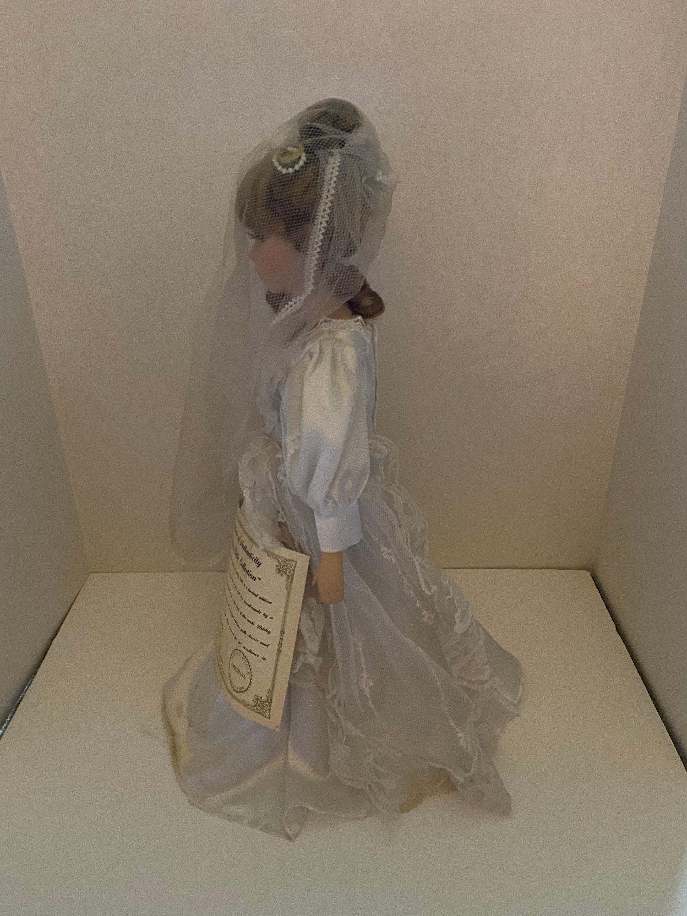 Vintage Ashley Belle Porcelain Bride Doll Etsy
