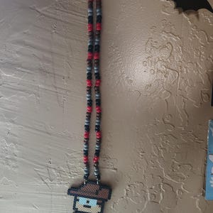 Sniper TF2 Perler Beads Pendant Pony Bead Kandi Necklace - Etsy