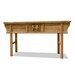 Asian Natural Wood Console Table - Etsy