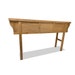 Asian Natural Wood Console Table - Etsy