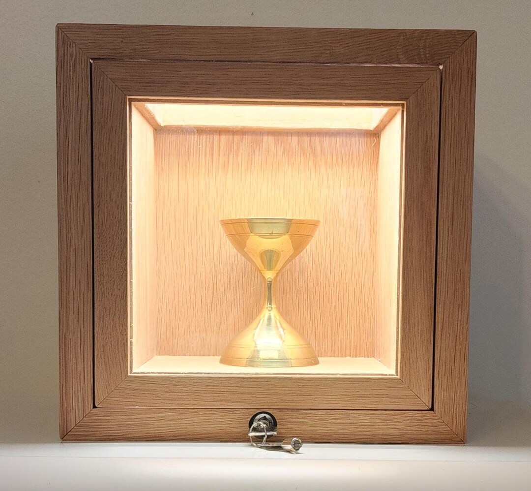 Removable Locking Recessed Display Case With Light - Etsy