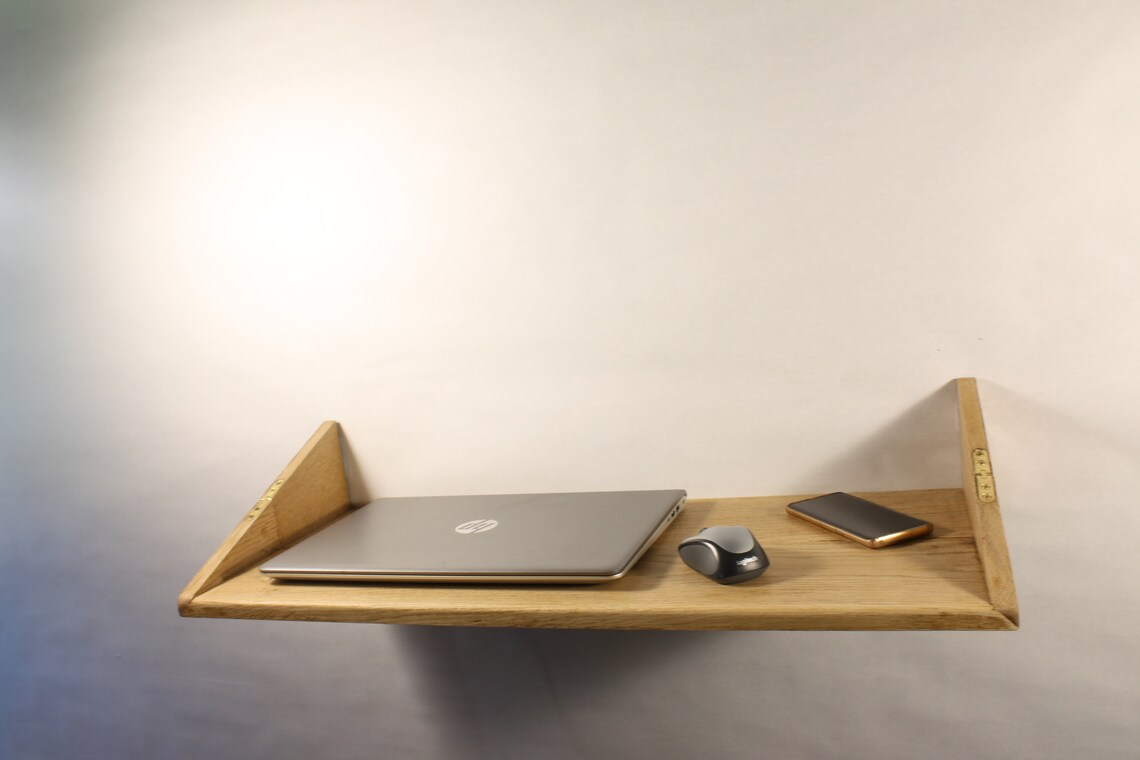 Fold Down Wall Mount Floating Desk - Etsy