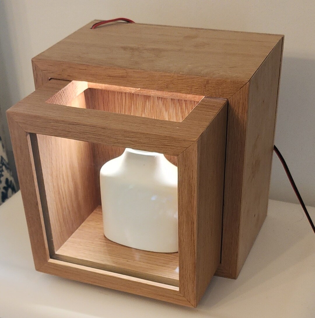 Removable Locking Recessed Display Case With Light - Etsy