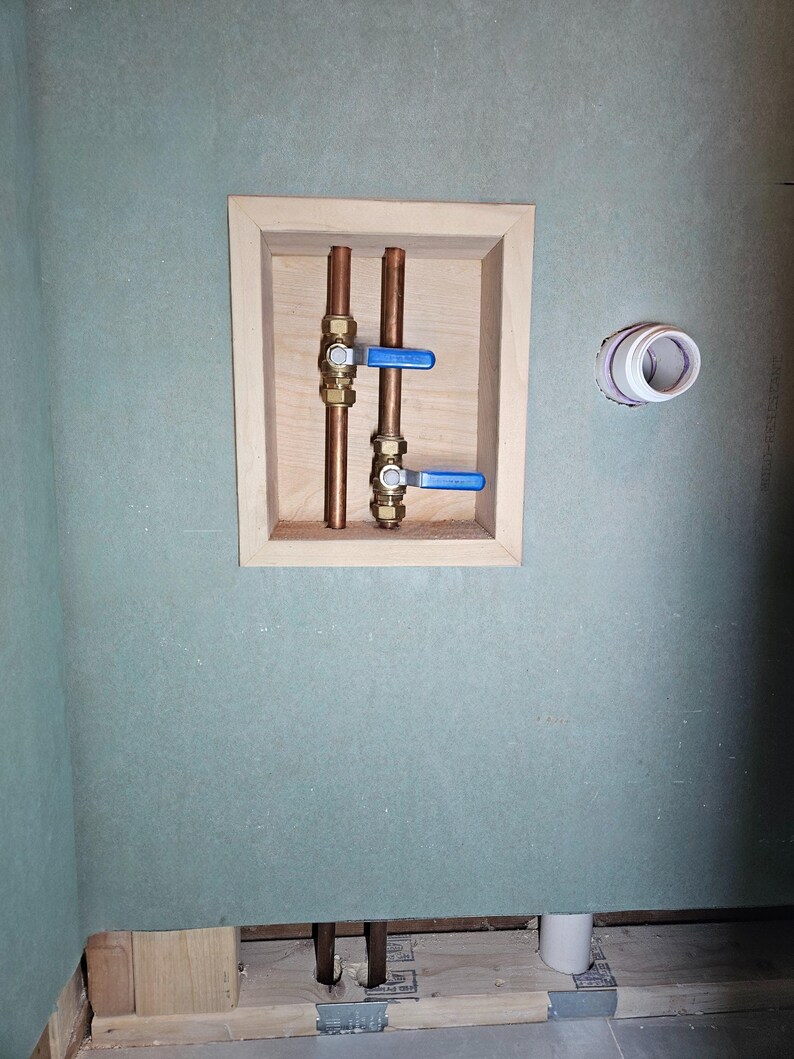 Recessed Shut-off Valve Niche - Etsy