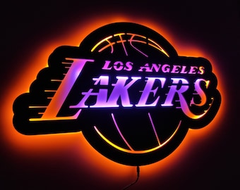 Lakers Led Light - Etsy