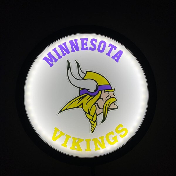 Vikings Minnesota Light - Etsy