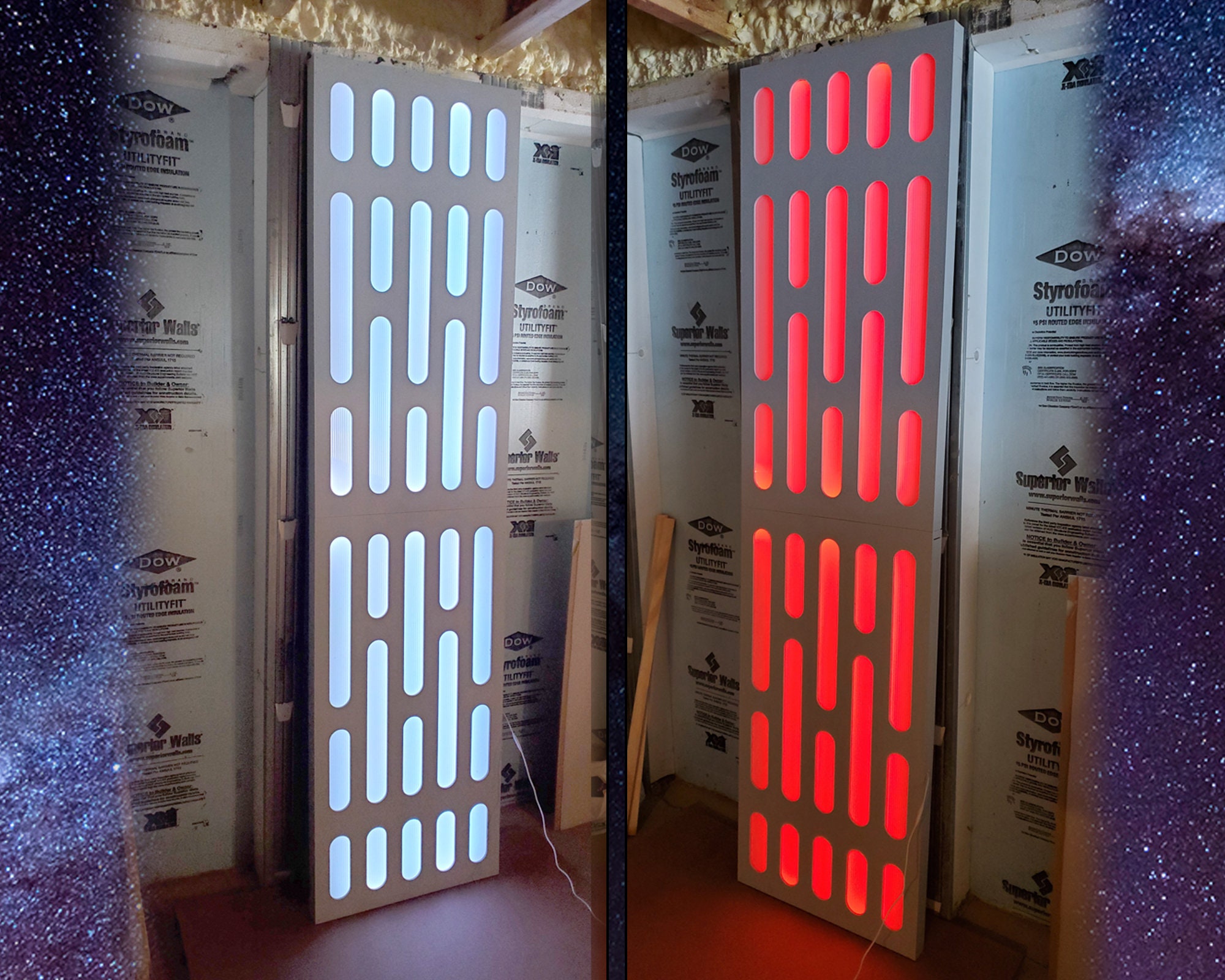 Full Size Death Star Panel Single Galactic Fab - Etsy