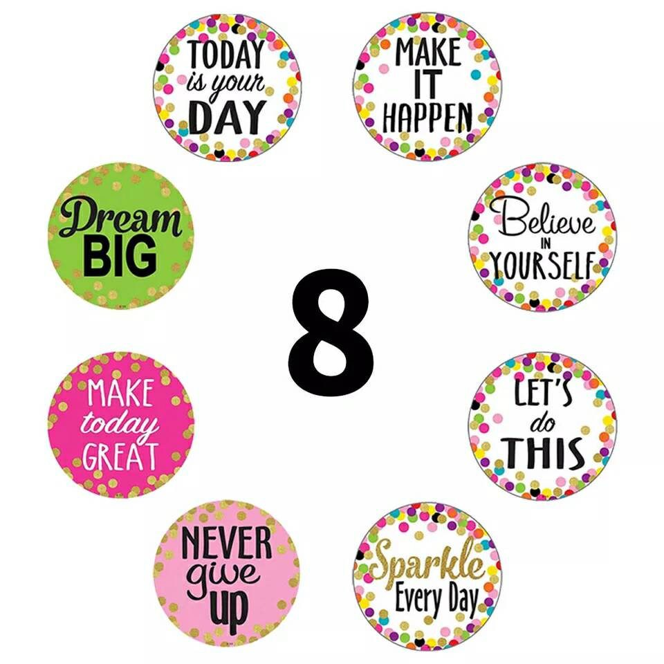 1 Inch Encouragement Message Stickers Reward Kids Stickers - Etsy UK