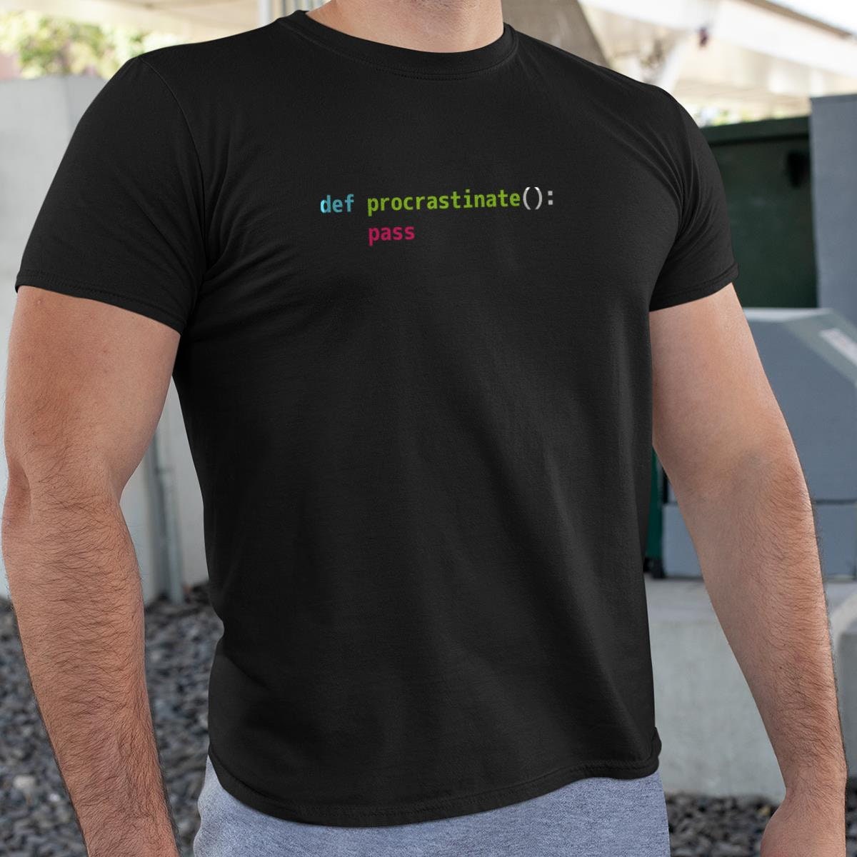 Funny Python Code Pun Design Def Procrastinate Pass Etsy 9478
