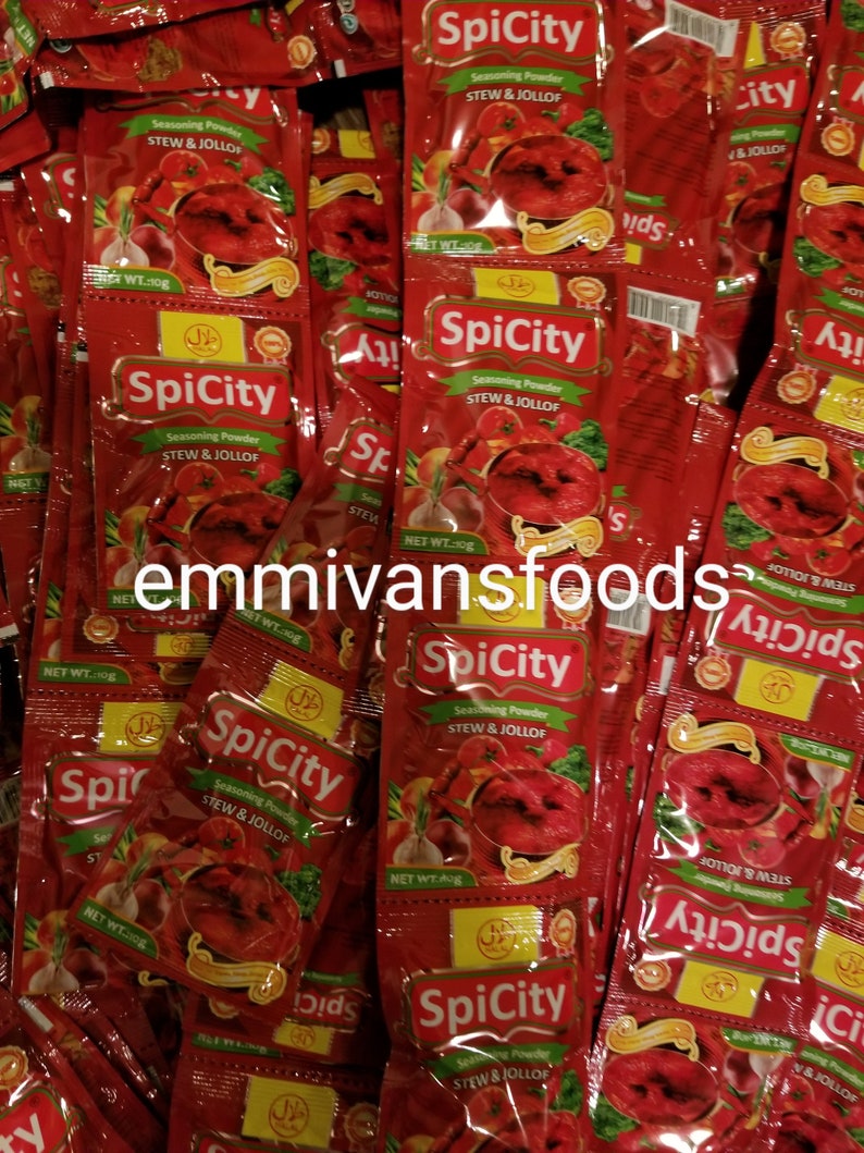Spicity Stew & Jollof Seasoning Powder , 10g X 12 - Etsy