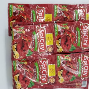 Spicity Stew & Jollof Seasoning Powder , 10g X 12 - Etsy