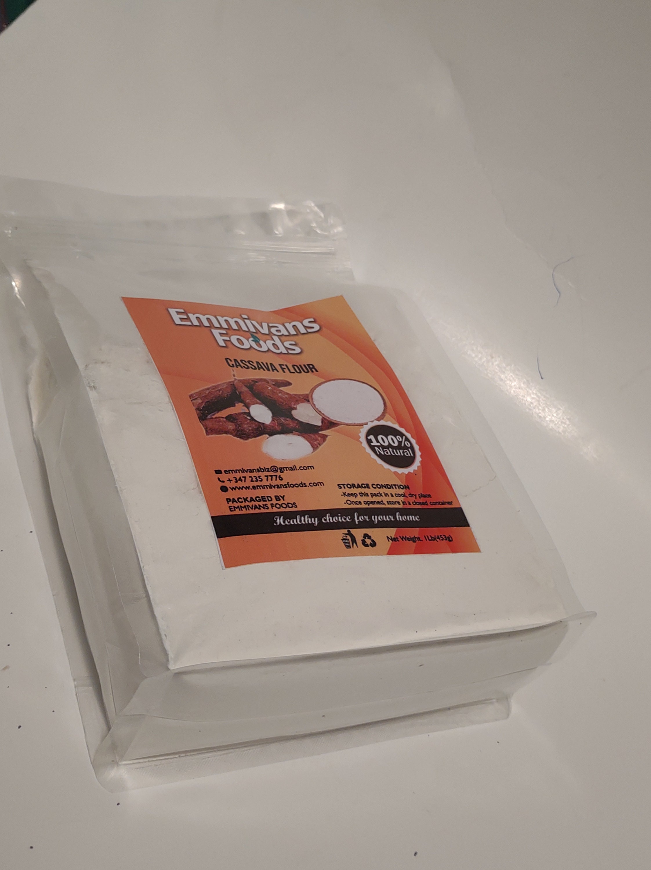 Instant Cassava Fufu Akpu Lafun 3 lb
