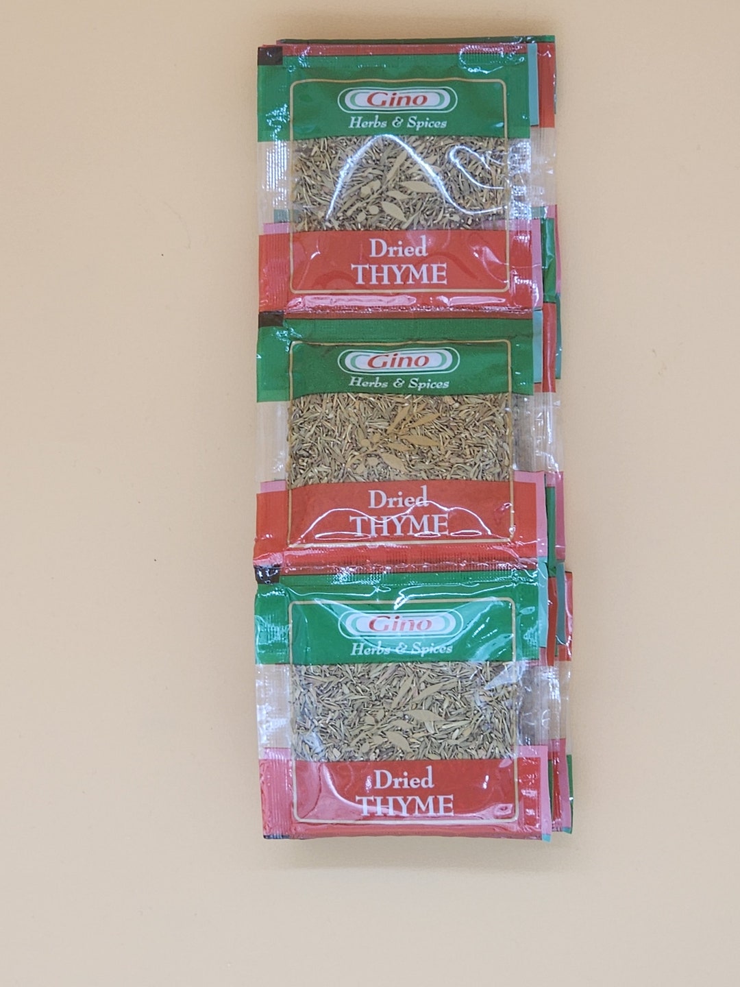 Gino Dried Thyme 10 Sachet - Etsy