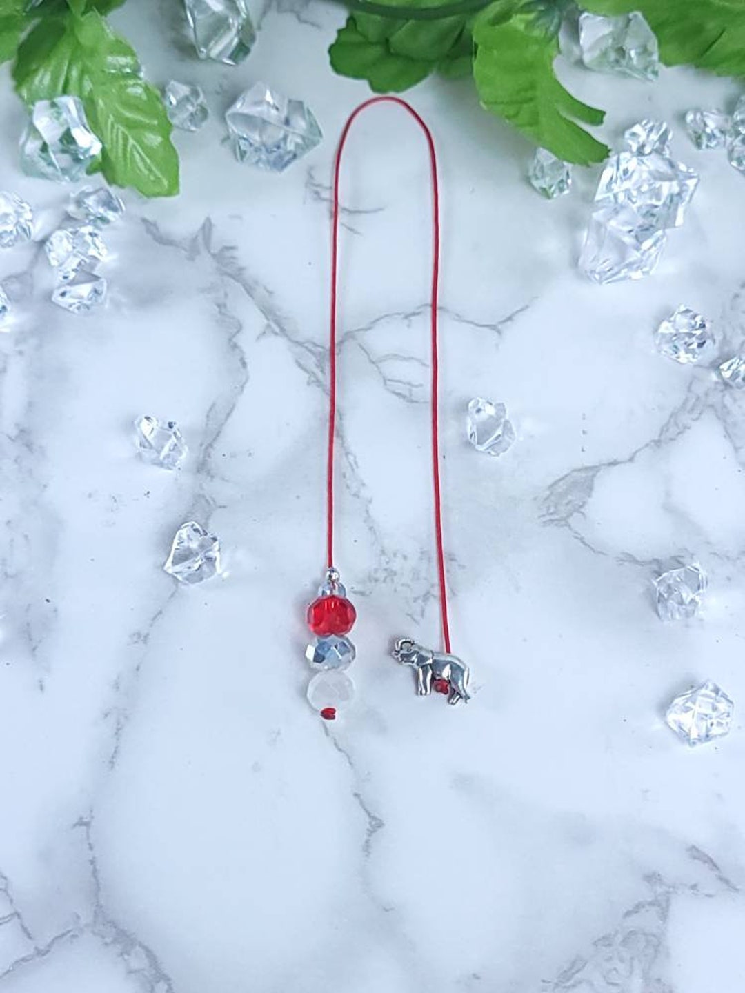 Bookmark With Charms| Bookish Gift | Book Lover Gift | String Bookmark ...