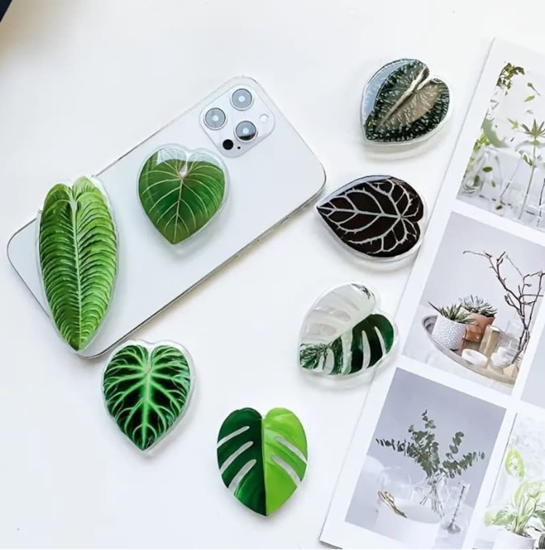 Tropical Rare Leaf Plant| Palm Lead Phone Grip | Monsters Phone Grip ...
