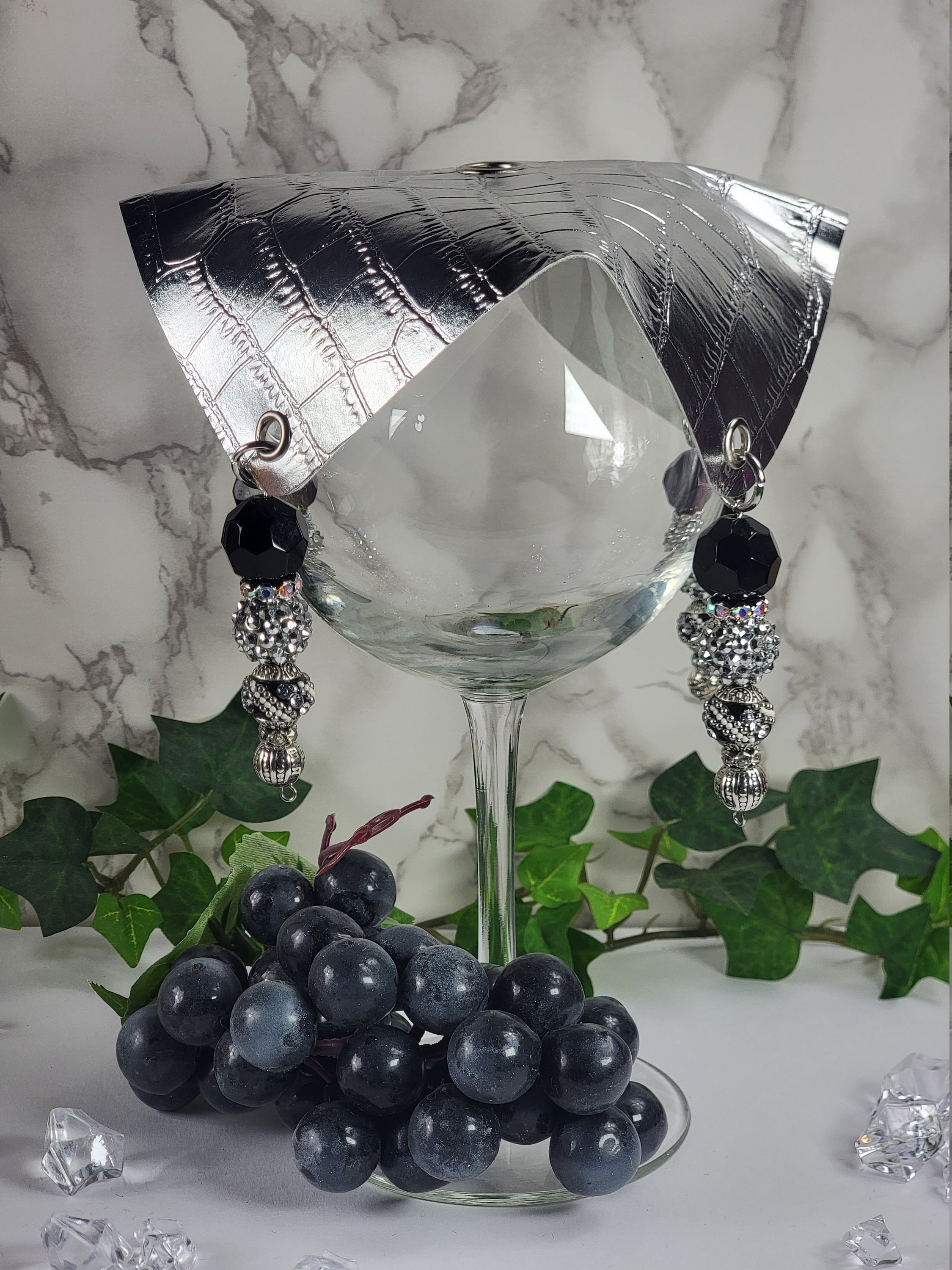 Bling Drink Cover Wine Glass Covers Drink Lid Diva Covers Beverage ...