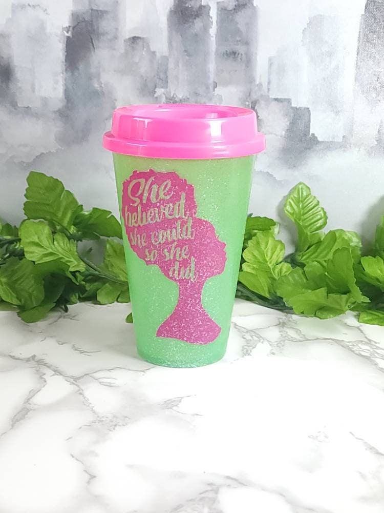 Personalized Hot Color Changing Travel Coffee Cup | Reusable Plastic ...