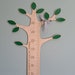 Laser Cut Tree Growth Chart Ruler: SVG DXF File (972x662 Mm) - Etsy