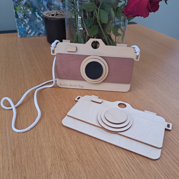 Wooden Camera Laser Cut Template - Etsy