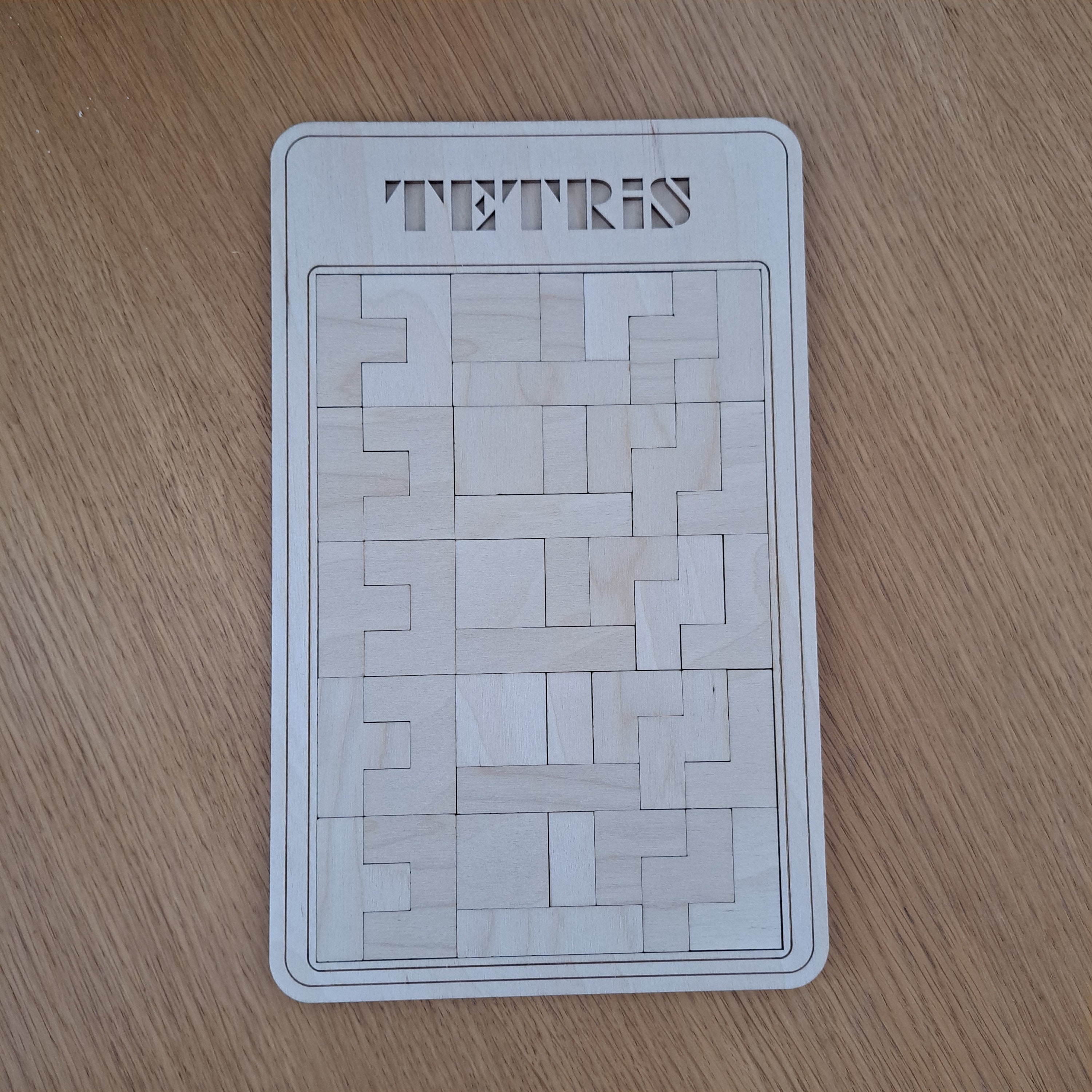 Laser Cut Tetris Puzzle Svg Mosaic File Svg Templates Cnc Dxf File for ...