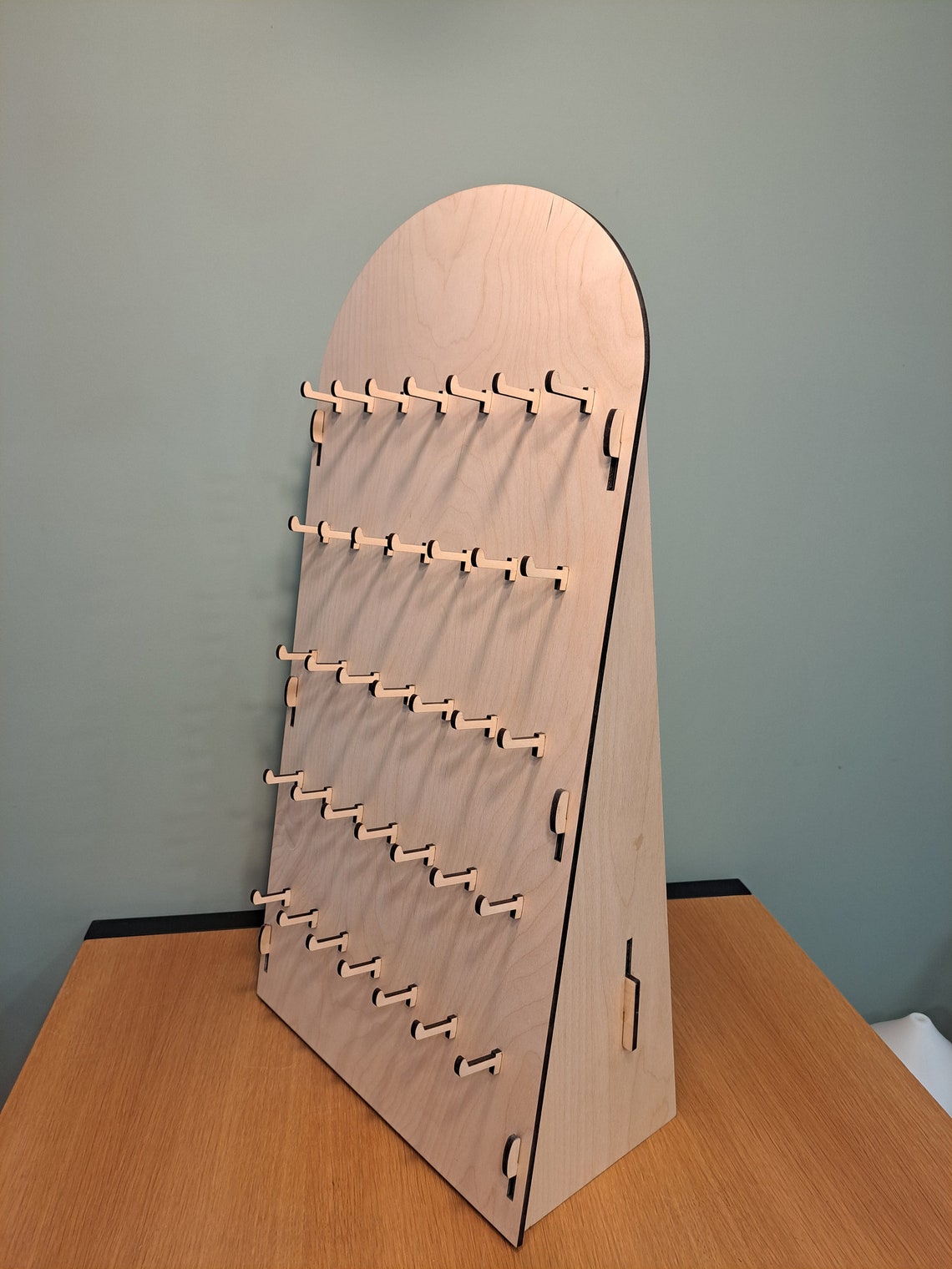 Laser Cut Display Stand, Earring Holder, Jewelry Organizer, Earring ...