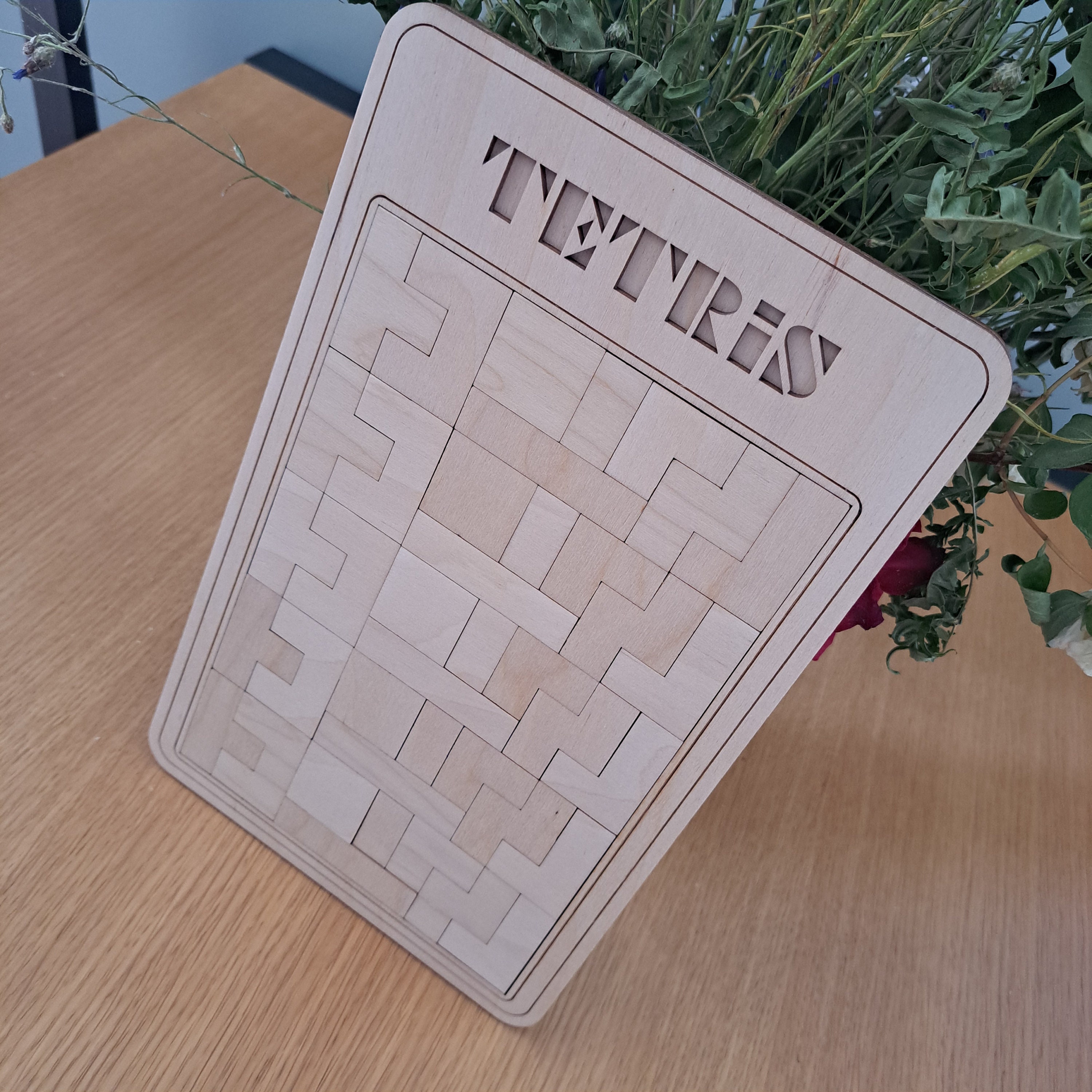 Laser Cut Tetris Puzzle Svg Mosaic File Svg Templates Cnc Dxf File for ...