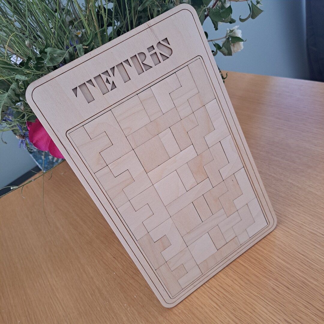 Laser Cut Tetris Puzzle Svg Mosaic File Svg Templates Cnc Dxf File for ...