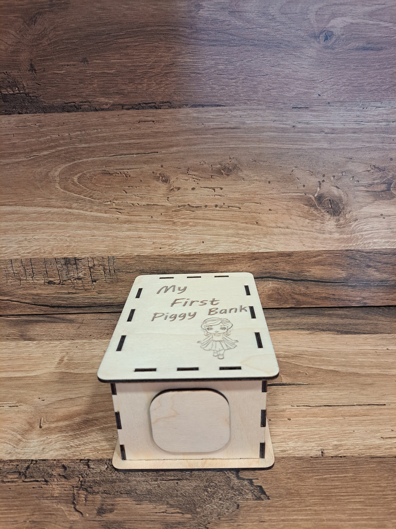 Laser Cut Piggy Bank Money Box Storage Box Saving House Vector Template ...