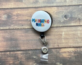 Psych Nurse Badge Reel - Etsy