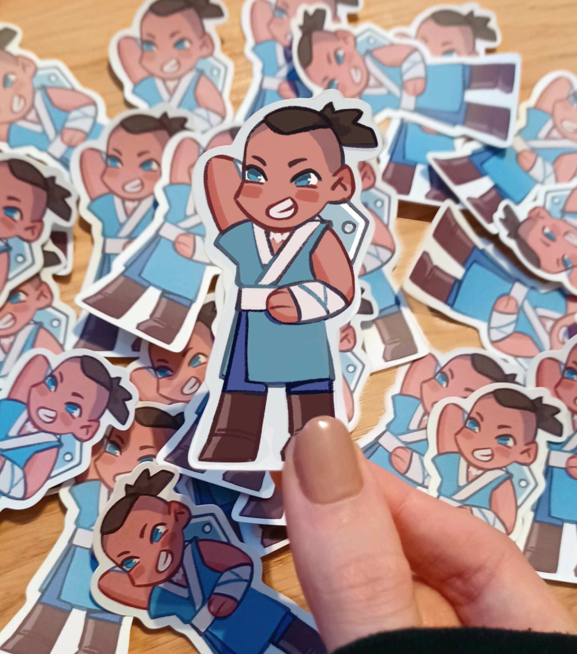 ATLA Gaang Stickers - Etsy