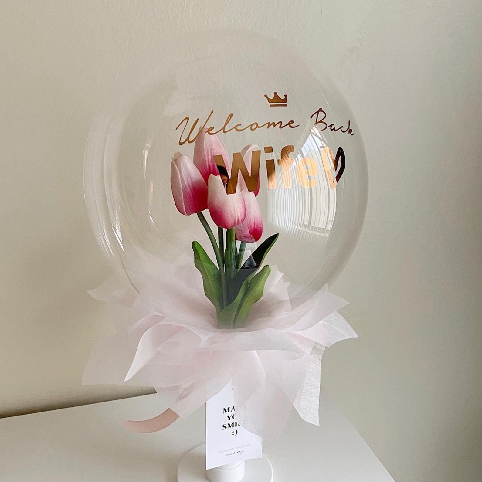 Flower Balloon Handle, Flower Balloon Stand, Flower Balloon Holder ...