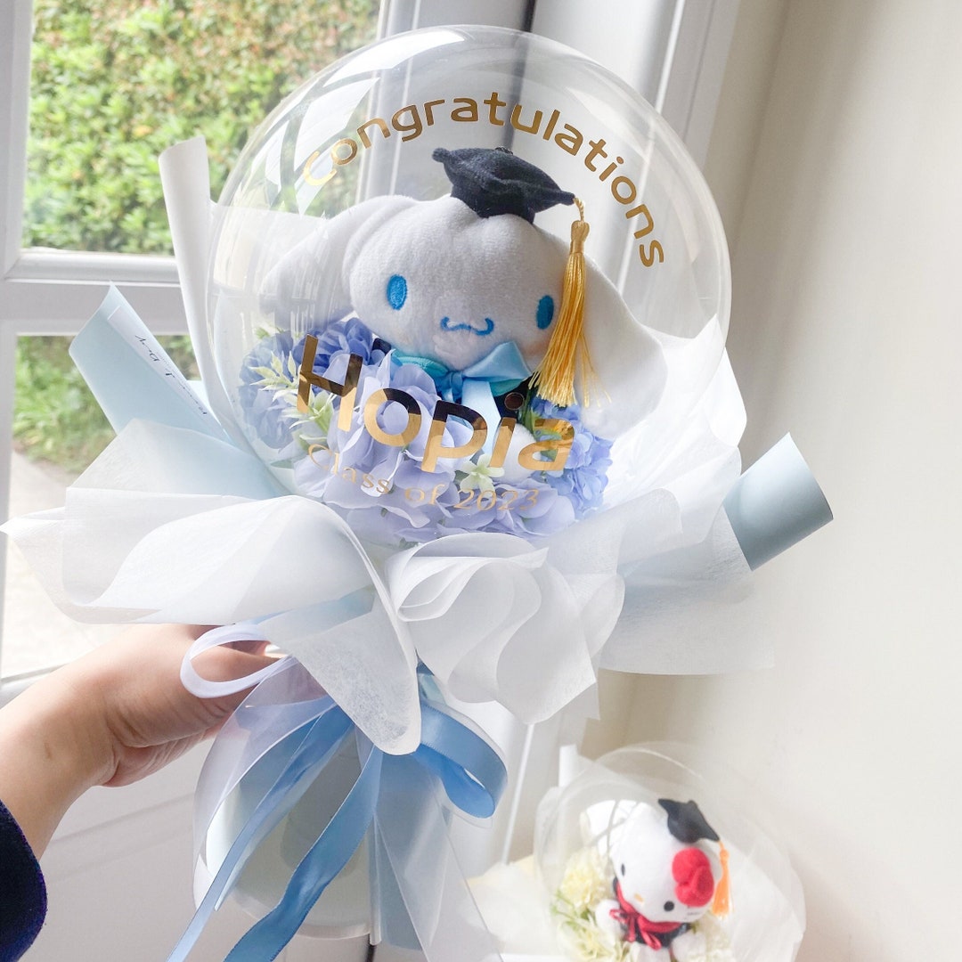 Cinnamoroll Graduation Flower Balloon : Sanrio Flower Balloon ...