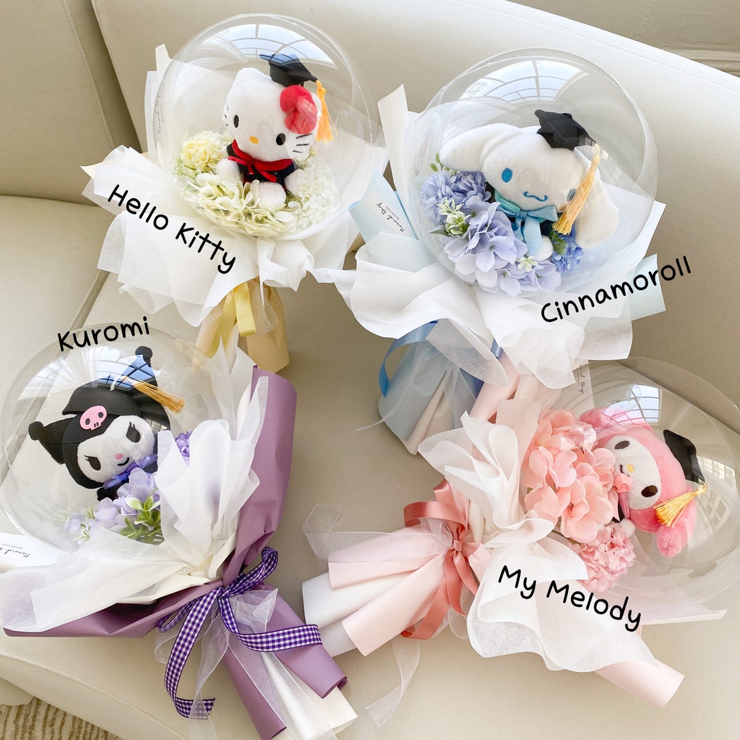 Sanrio Graduation Flower Balloon : Graduation Balloon, Flower Balloon ...