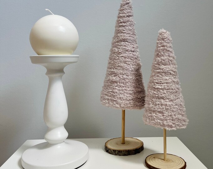 Yarn Wrapped Tree Yarn Trees Farmhouse Decor Rustic - Etsy