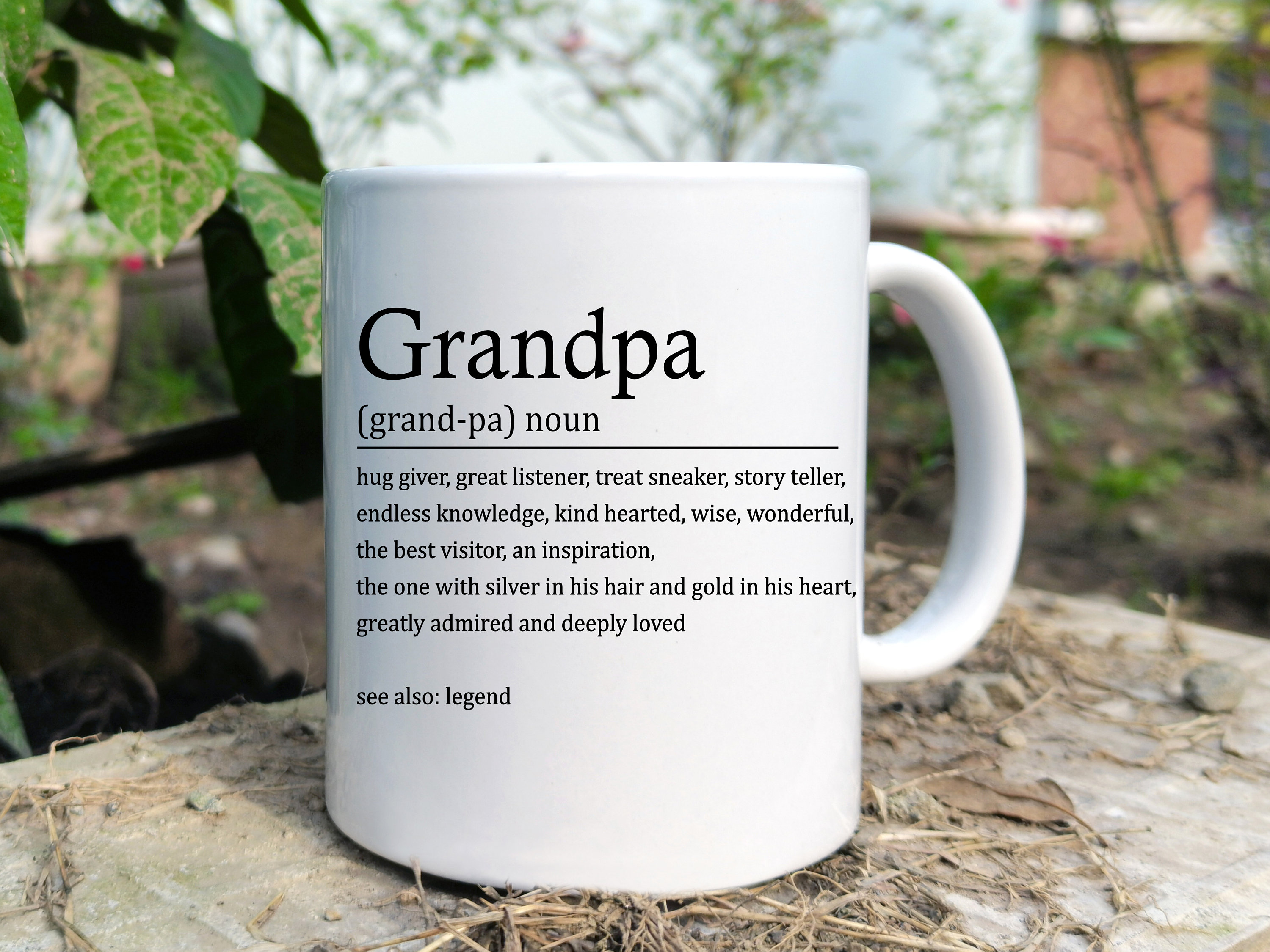 Grandad-gramps-grandpa-pops-papa-grandfather -word Definition Mug ...