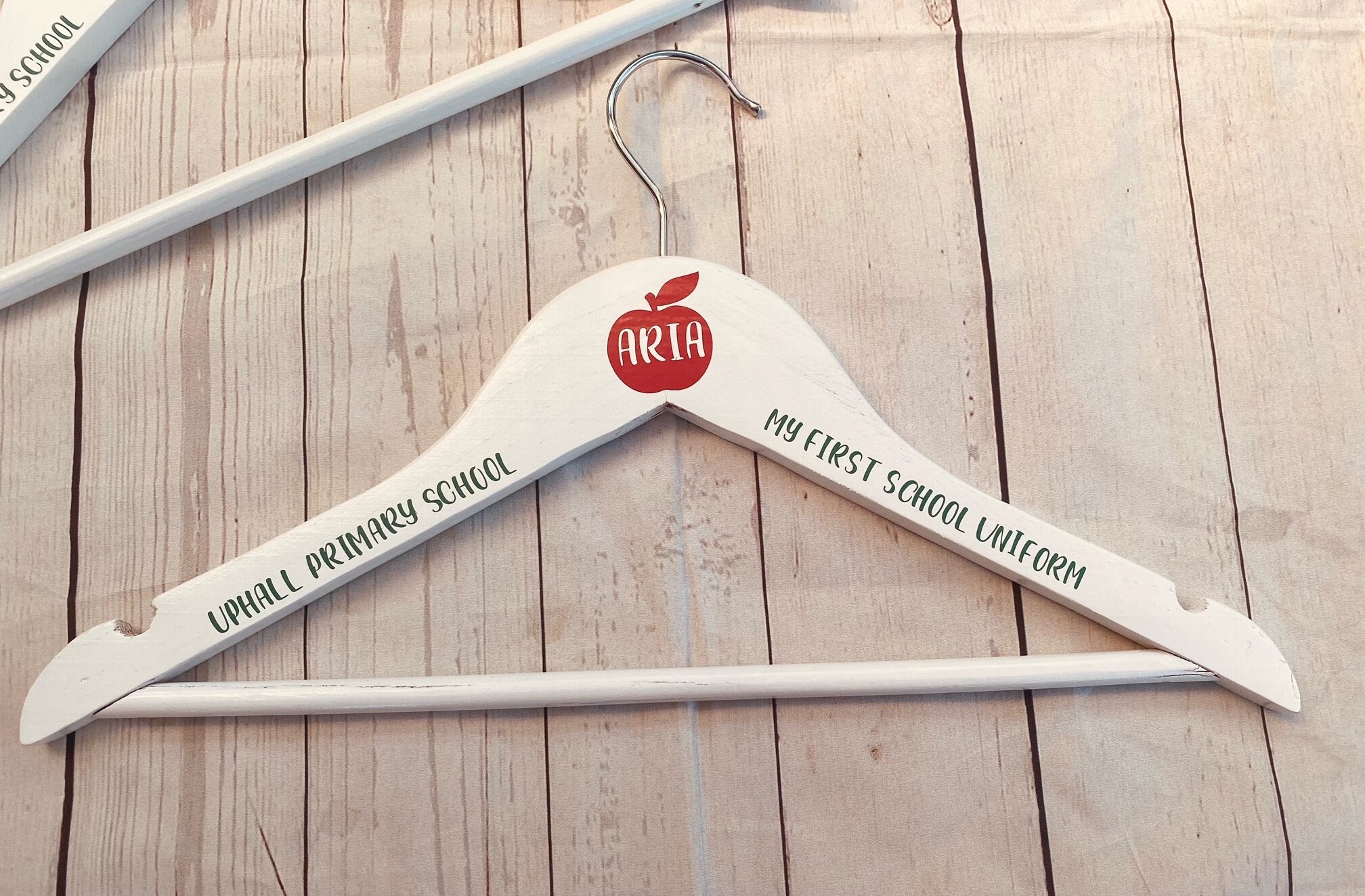 Personalised My First School Uniform Hanger First Day At | Etsy