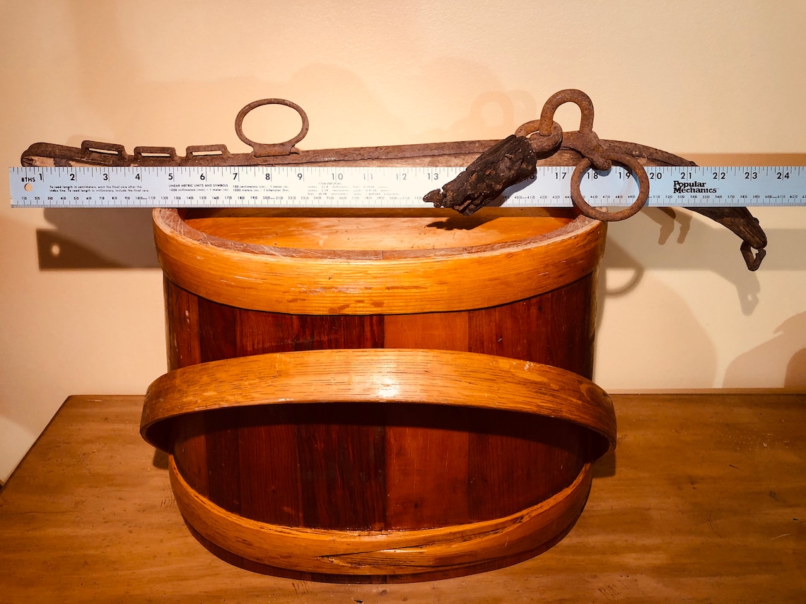Vintage Horse Oxen Ox Yoke Wood Iron Harness 26 Single Tree Hitch - Etsy