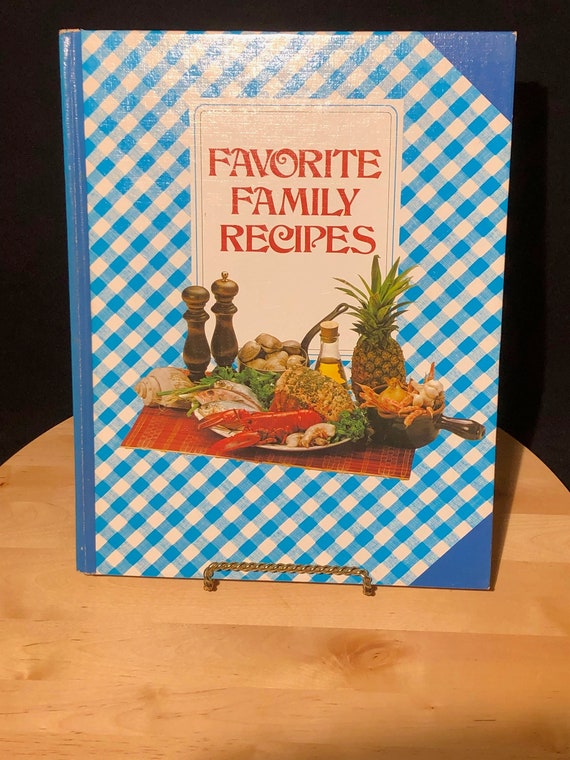 Cookbook Favorite Family Recipes 1997 - Etsy